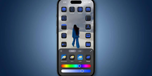 how to change color new ios update