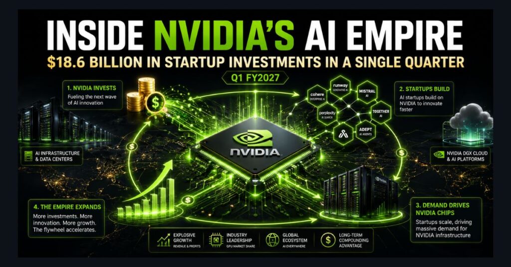 Nvidia's AI Empire: $18.6B Invested in One Quarter — Who Got the Money